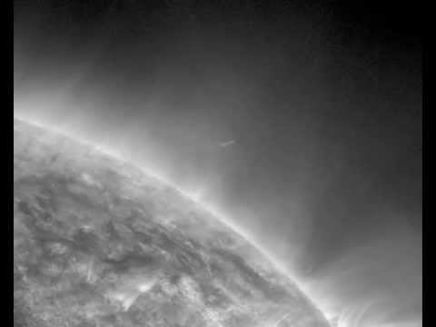 Strange Comet Near The Sun - YouTube