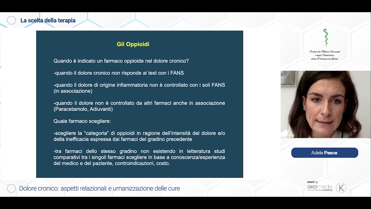 La scelta della terapia | dott.ssa Adele Pesce - YouTube