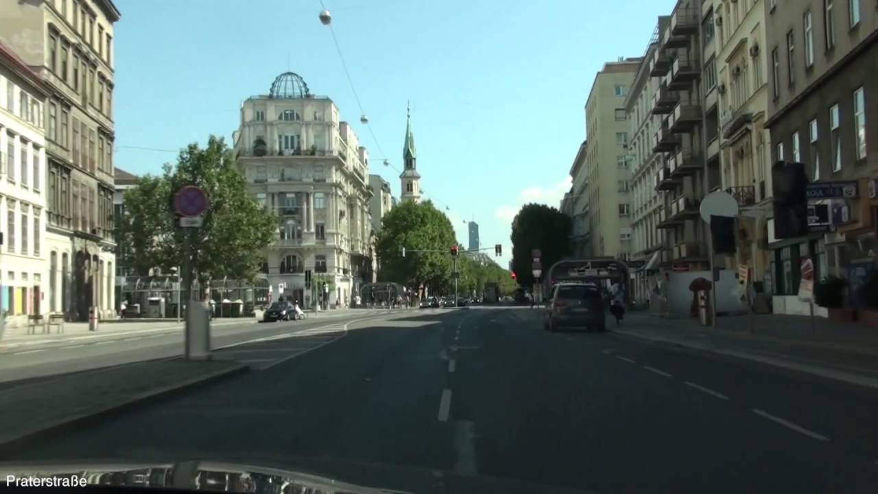 Vienna by car part #5, Wien im Auto - Stadtrundfahrt - YouTube