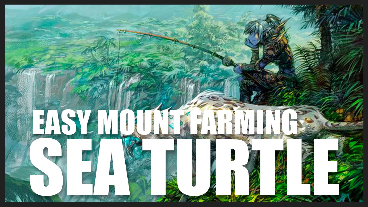 Easy Sea Turtle Mount (WoD 7.0.3) How to Swim Faster in World of ...