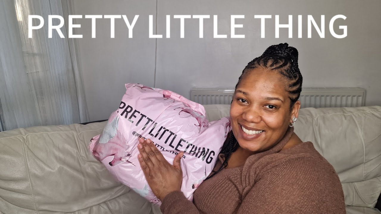 PRETTY LITTLE THING HUGE PLUS-SIZE TRY ON HAUL #prettylittlething # ...
