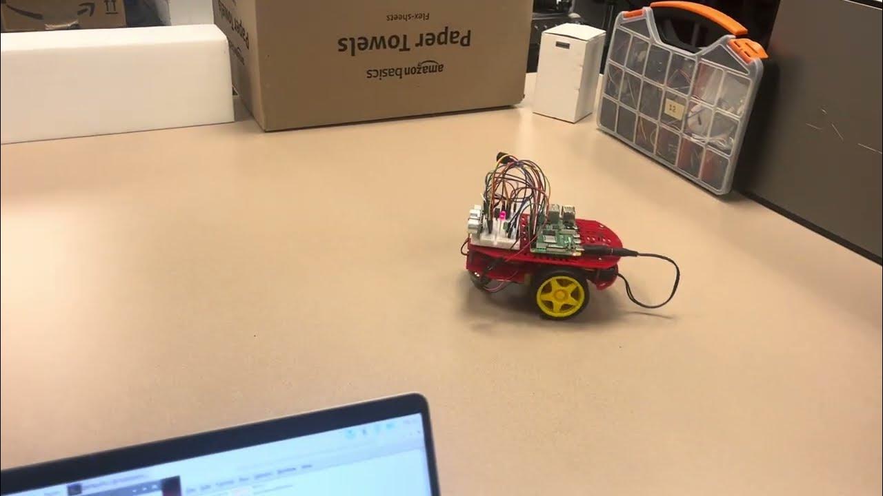 Raspberry Pi Obstacle Avoidance Robot CSC 299 - YouTube