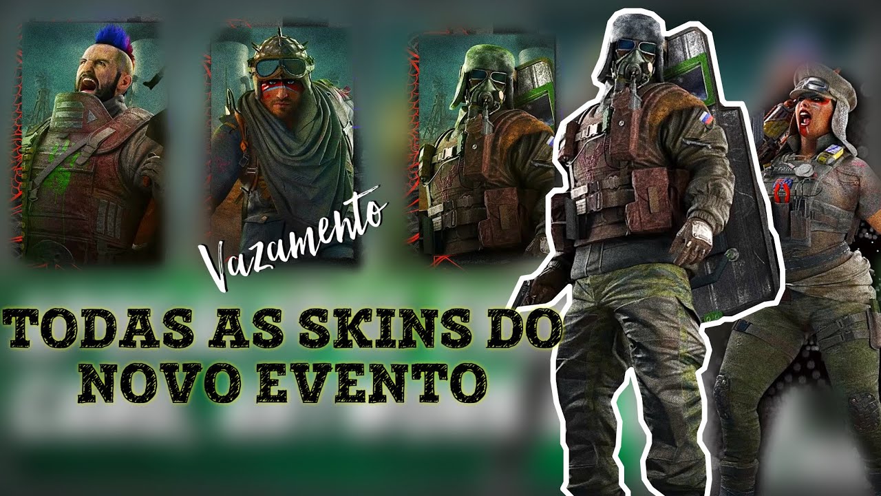 RAINBOW SIX: Apocalypse Event Card, Artwork and Skins Showcase - YouTube