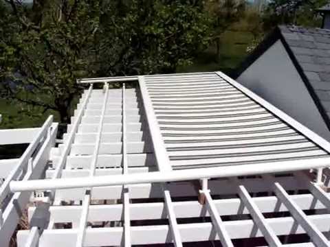 Durasol Awnings - Retractable Awning, "The Pinnacle" Tension structure ...