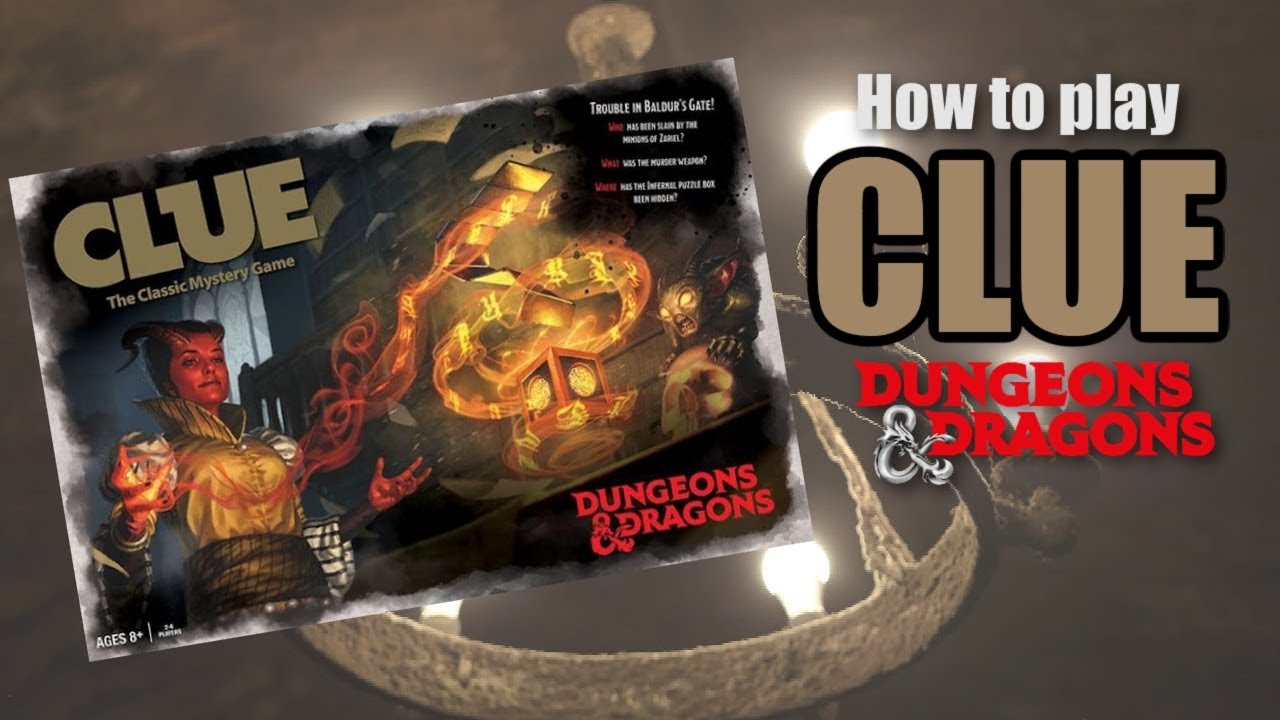 How to play Clue: Dungeons and Dragons Edition - YouTube