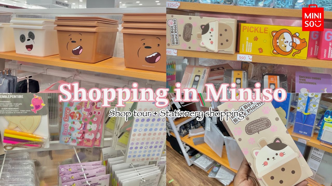 🌸VLOG| Shopping in MINISO🇯🇵 🇱🇰 with prices!🌸 මිනිසෝ එකේ ෂොපින්ග් යමු ...
