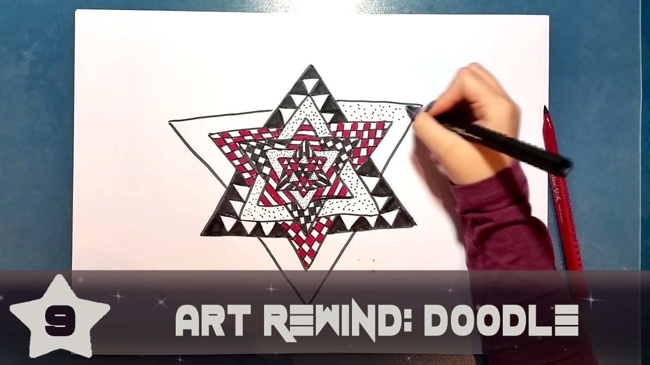 ASMR Art Rewind: Doodle 9 - YouTube