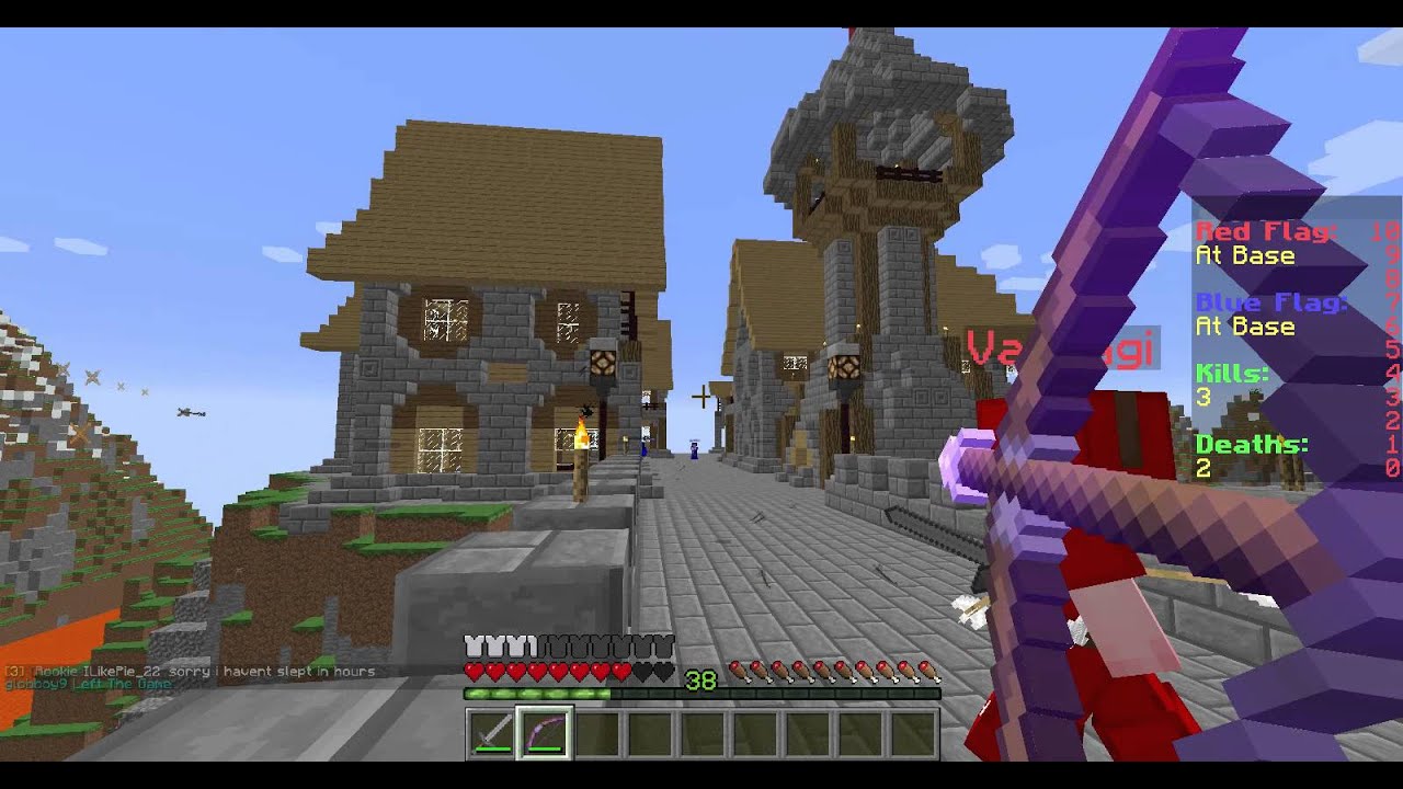 Minecraft capture the flag - #1 - - YouTube