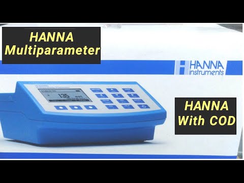 Water & Wastewater Multiparameter (with COD) Photometer and pH meter ...