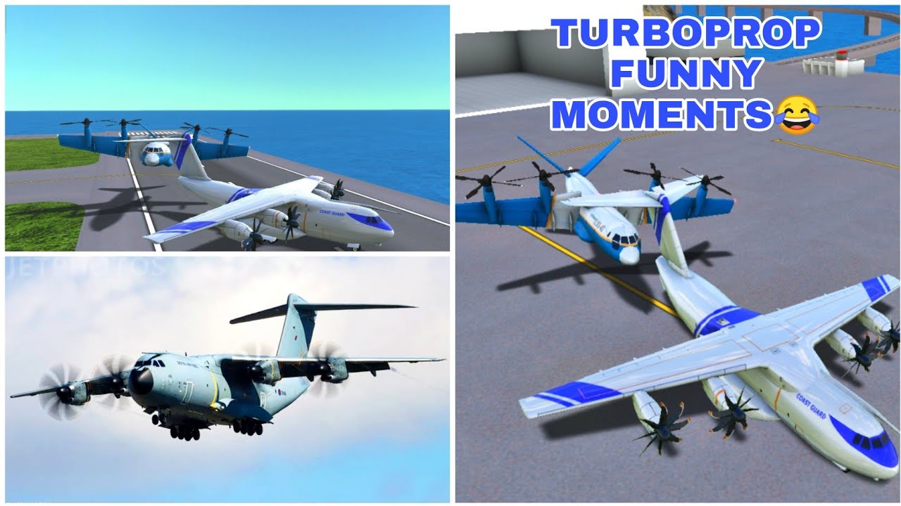 Turboprop flight simulator funny moments 😂|1.27 update soon [must watch ...
