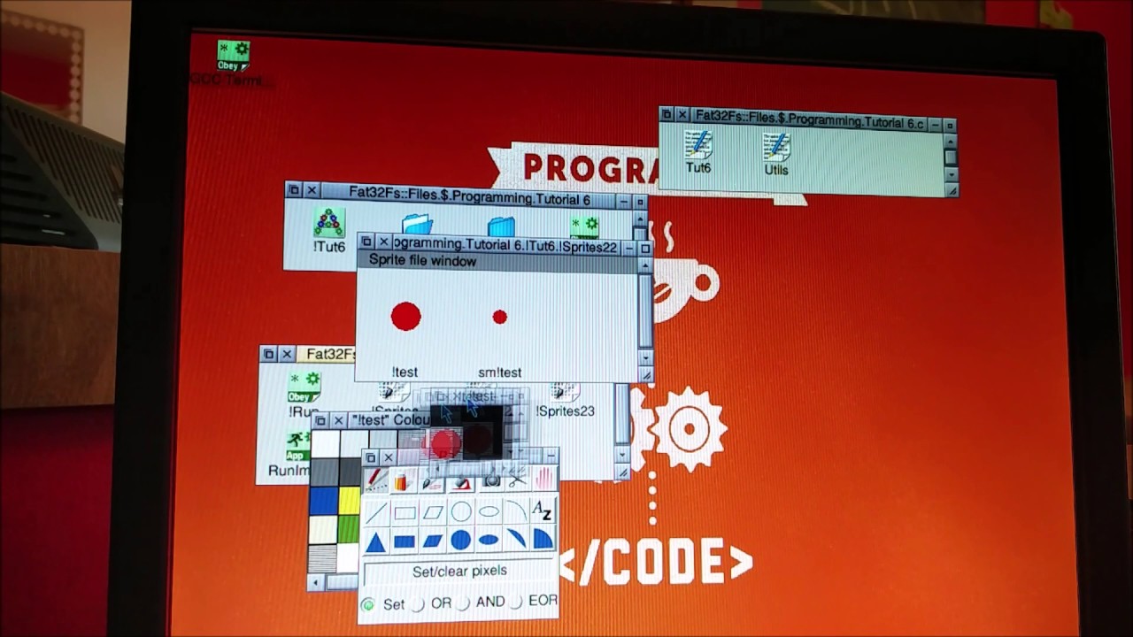 RISC OS C Development Tutorial 9 - Application Directories and the Icon ...