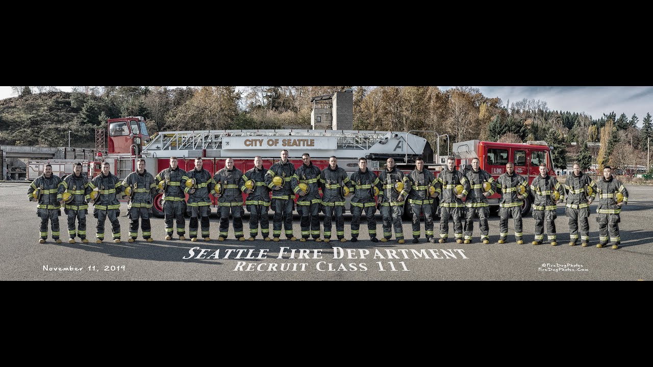 Seattle Fire Department Recruit Class 111 Ceremony Video - YouTube