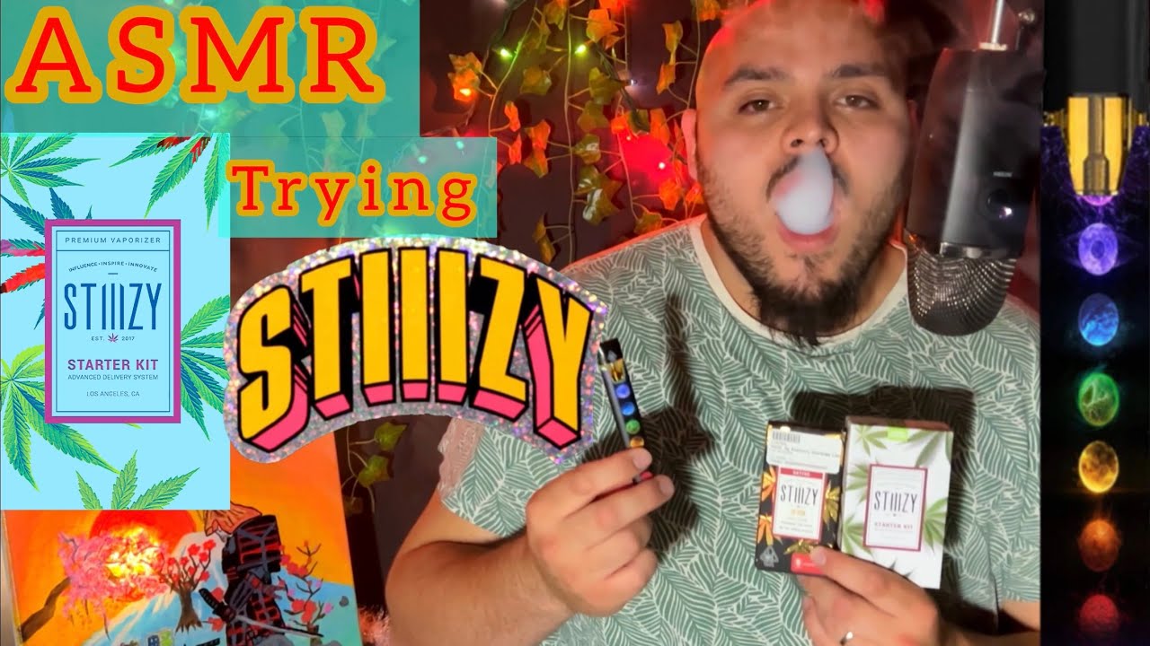 ASMR Weed* FIRST TIME TRYING STIIIZY PODS🔋 - YouTube