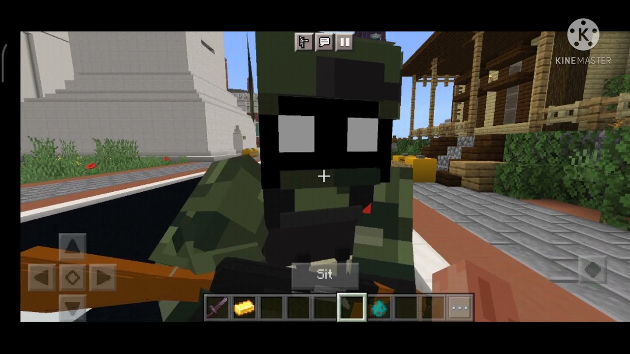 Minecraft Bedrock NPC soldier addon (small showcase(coming soon ...