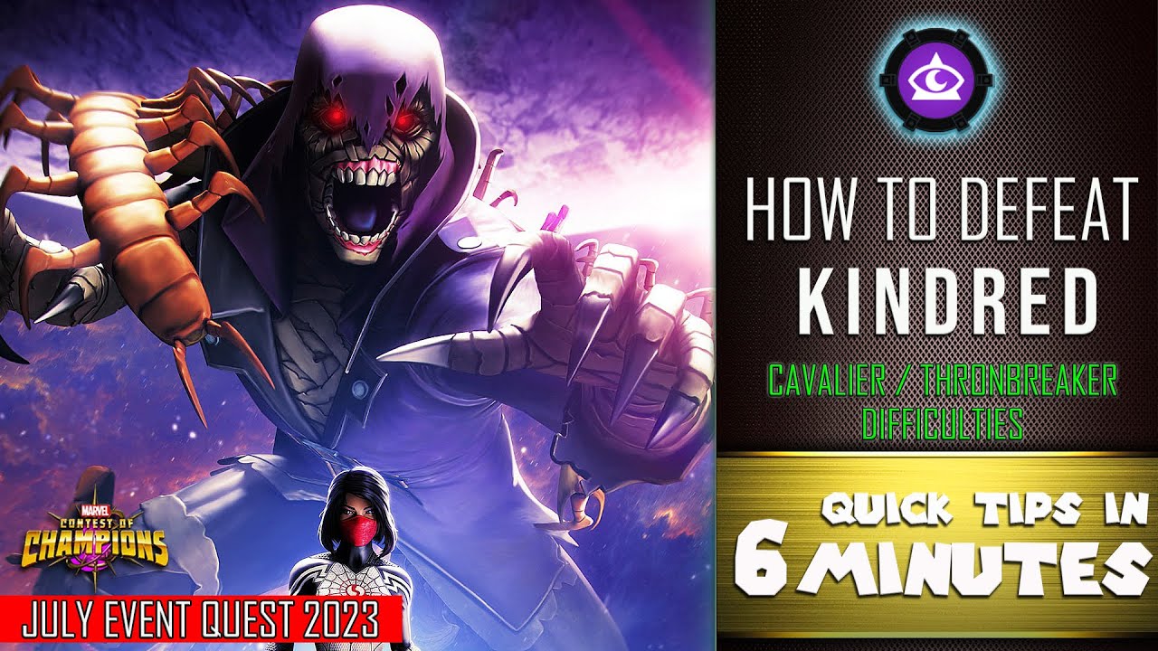 Quick Tips - How To Defeat KINDRED Easily | Event Quest July 2023 ...