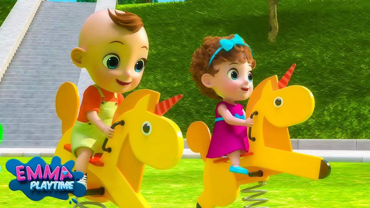 Playground Song | Babies at the Playground | Nursery Rhymes & Kids ...