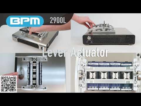 BPM Microsystems 9th Generation Lever-Actuated Manual Programmer: 2900L - YouTube