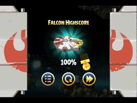 Angry Birds Star Wars - Level 3-31 to 3-40 - Mighty Falcon Walkthrough ...