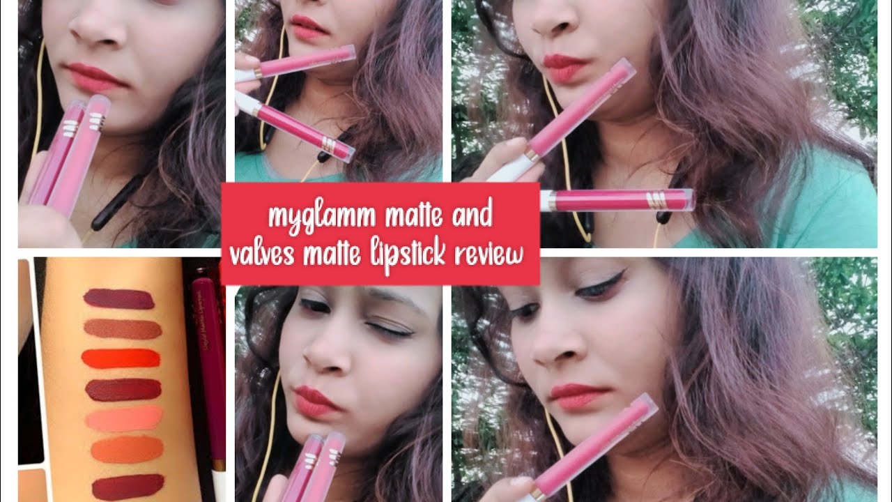 myglamm matte liquid lipstick & valvate matte liquid lipstick || new ...
