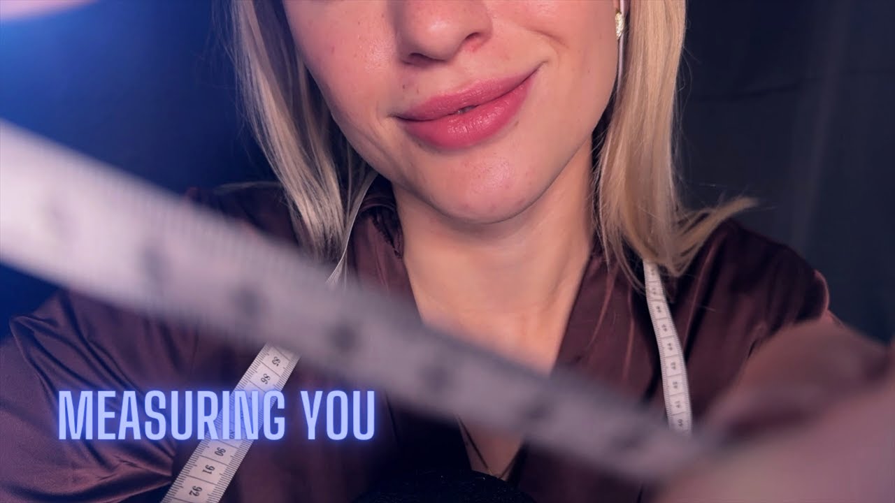 ASMR | Measuring you, Tracing your Face 😴 - For deep Relaxation and ...