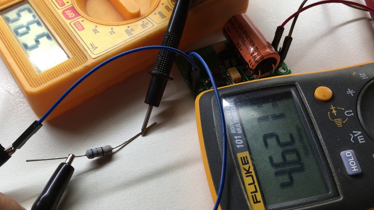 High Voltage Regulator 100V in 5V/50mA - YouTube