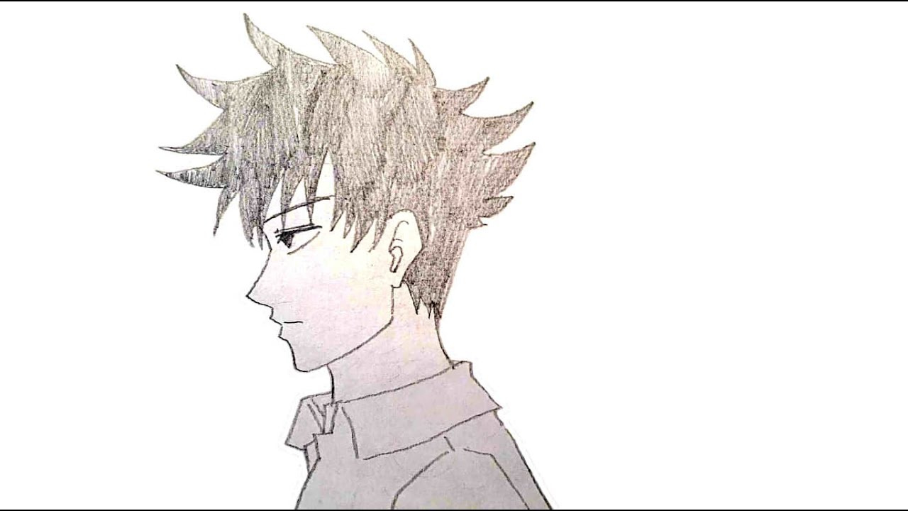 How to draw Megumi Fushiguro Jujutsu Kaisen || Easy drawing - YouTube