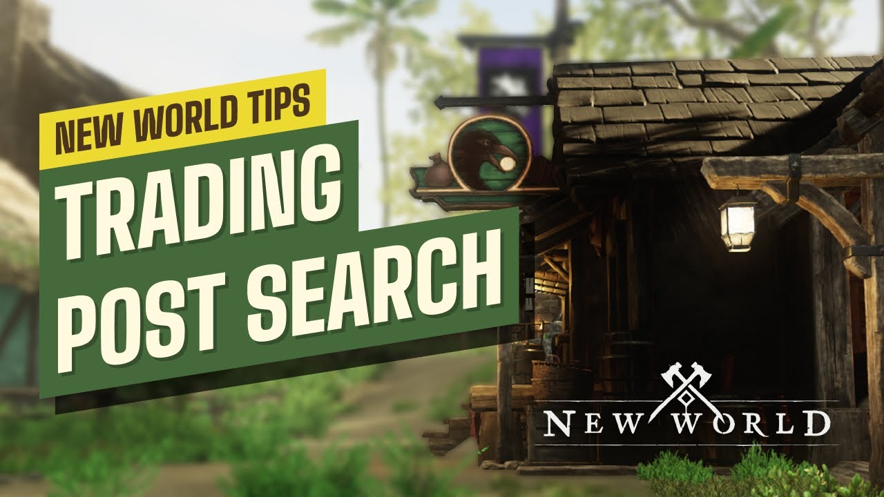 New World Trading Post Tip: How to find the best gear for your build ...