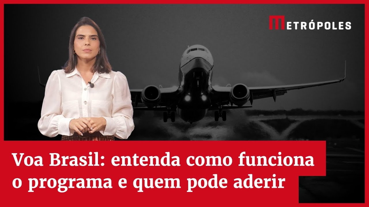 Voa Brasil: entenda como funciona o programa e quem pode aderir - YouTube