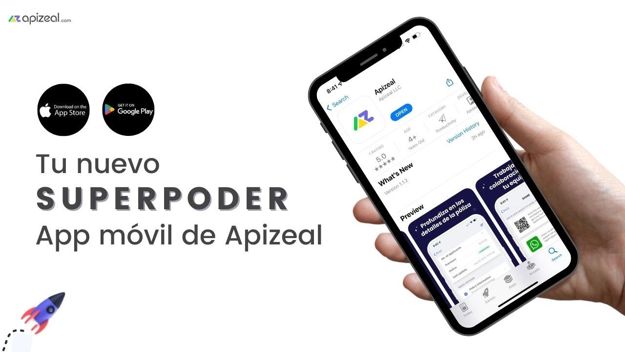 ¡Descarga la nueva aplicación móvil de Apizeal! Para agencias y agentes ...