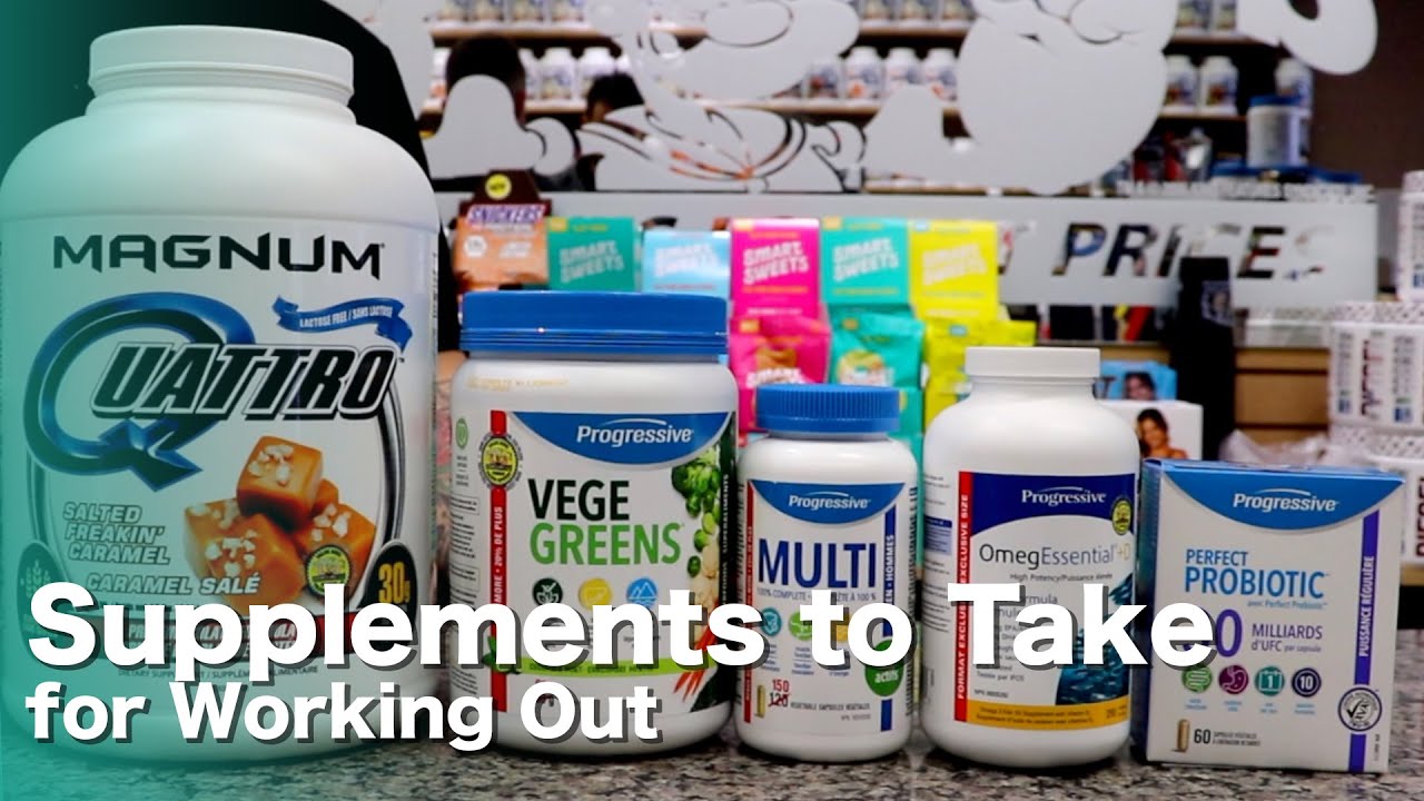 Vitamin Supplements YOU NEED When Working Out! - YouTube