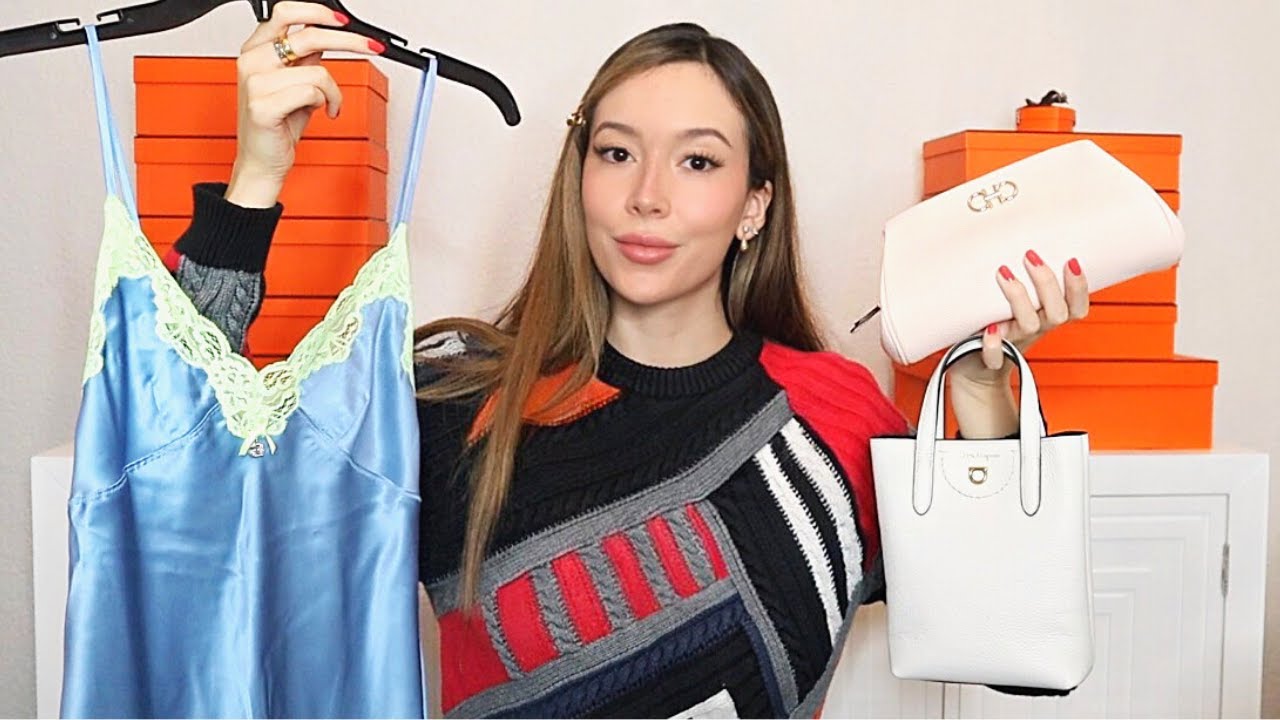 Luxury Haul | FARFETCH, Salvatore Ferragamo, Paco Rabanne, Alexander ...
