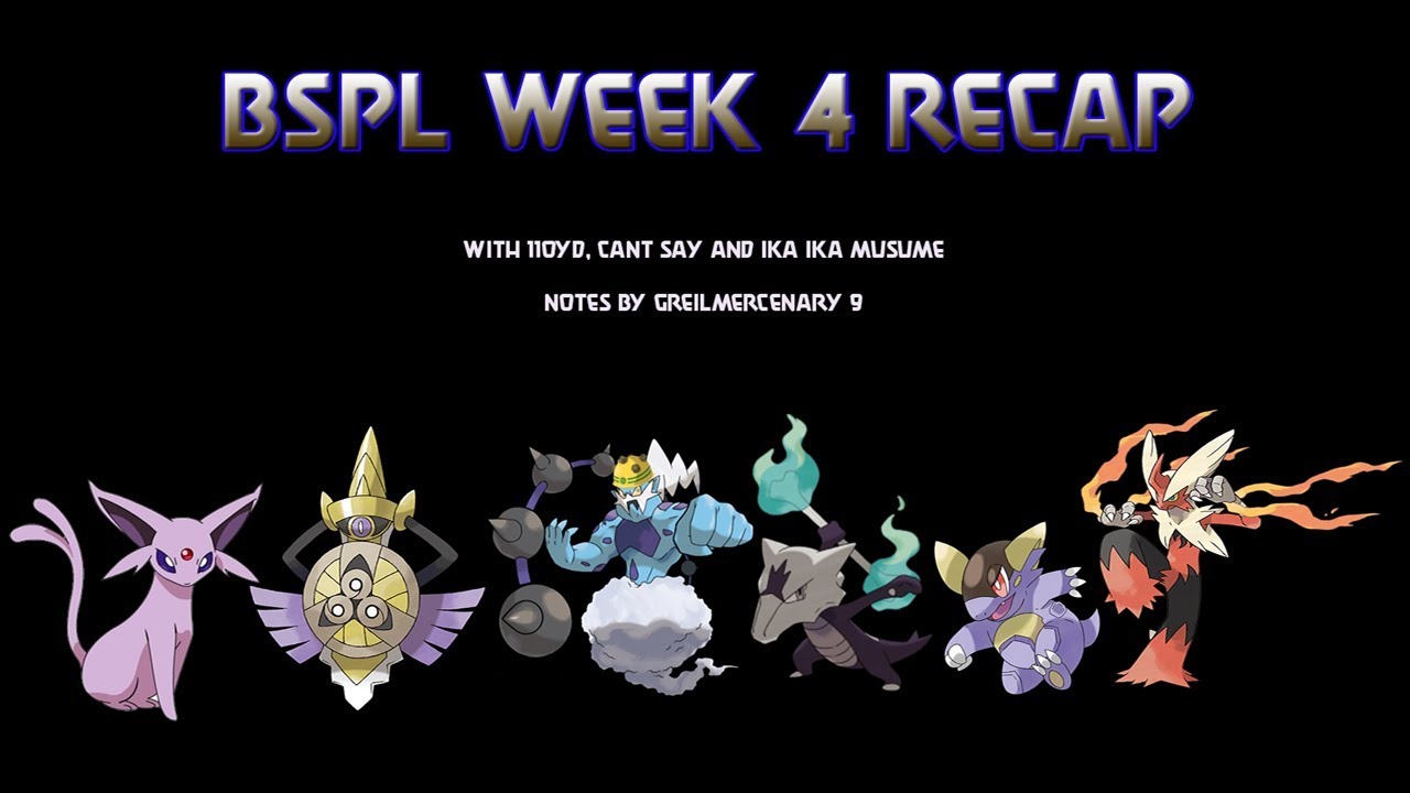 BSPL Week 4 Highlight matches and ladder recap - YouTube