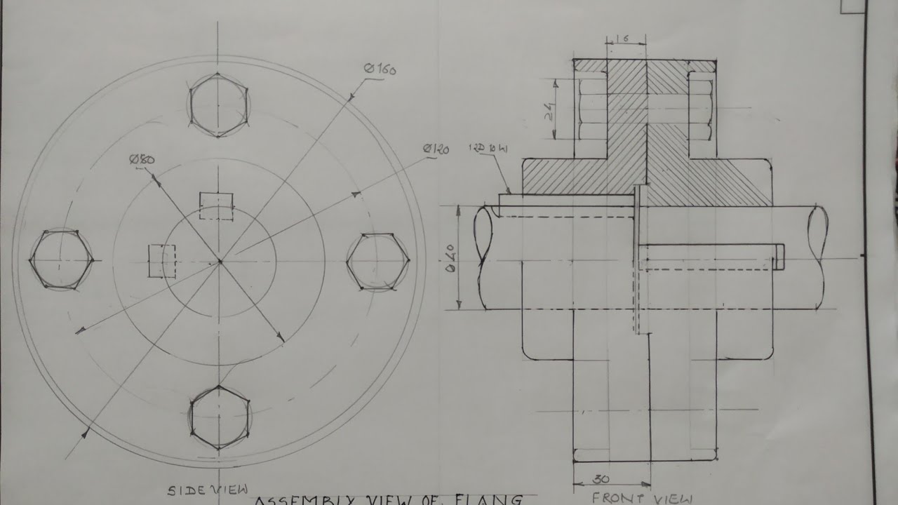 ASSEMBLY OF FLANGE COUPLING - YouTube