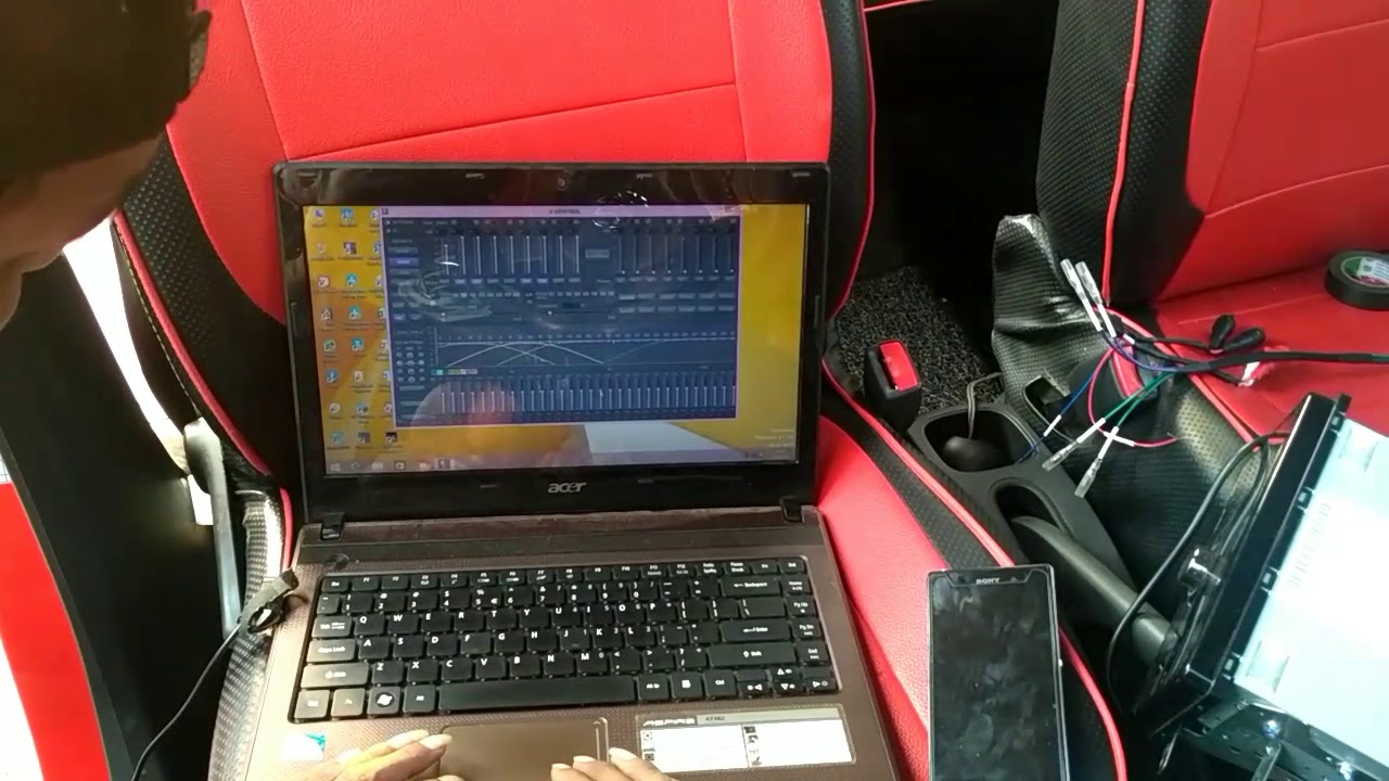 Setting equalizer venom pandora 4.6 pada toyota agya - YouTube