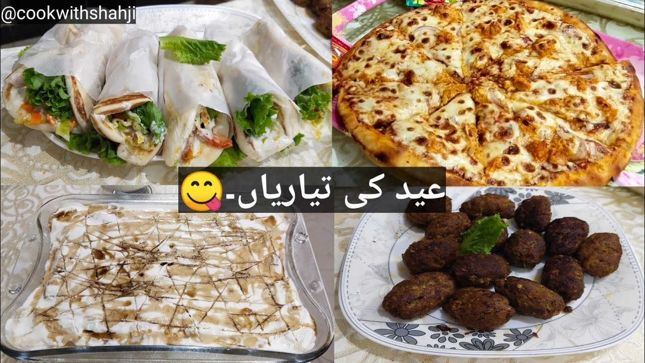 Eid ki Tayaria | Vlog | Gola Kabab | Labanese Shawarma | Caramel Bread ...