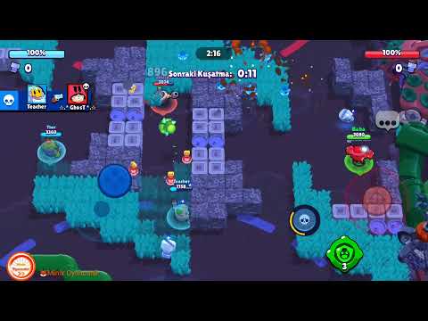 🛑Kuşatma Brawl Stars / Spike Tick Sprout Vs Grom Tick Emz - BRAWL STARS TİCK (FANG e Az Kaldı)