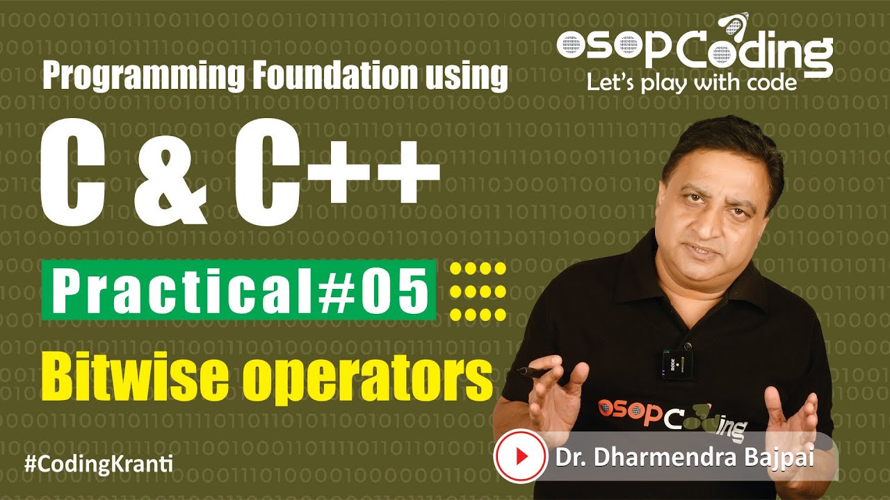Practical5 Practical Of Bitwise Operators Swap Two Numbers Find Even Or Odd Cc