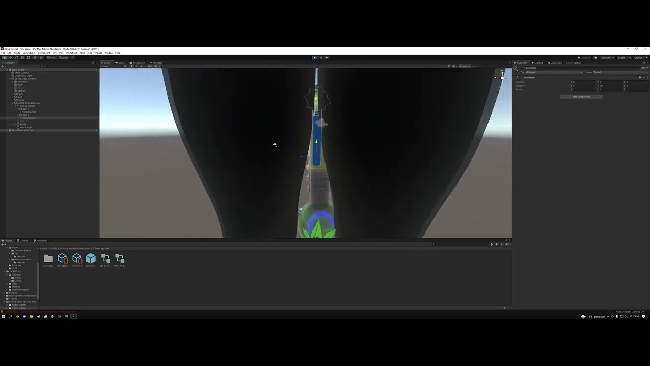 How To Install My Shareable Bong Simulator For VRChat SDK 3.0. - YouTube