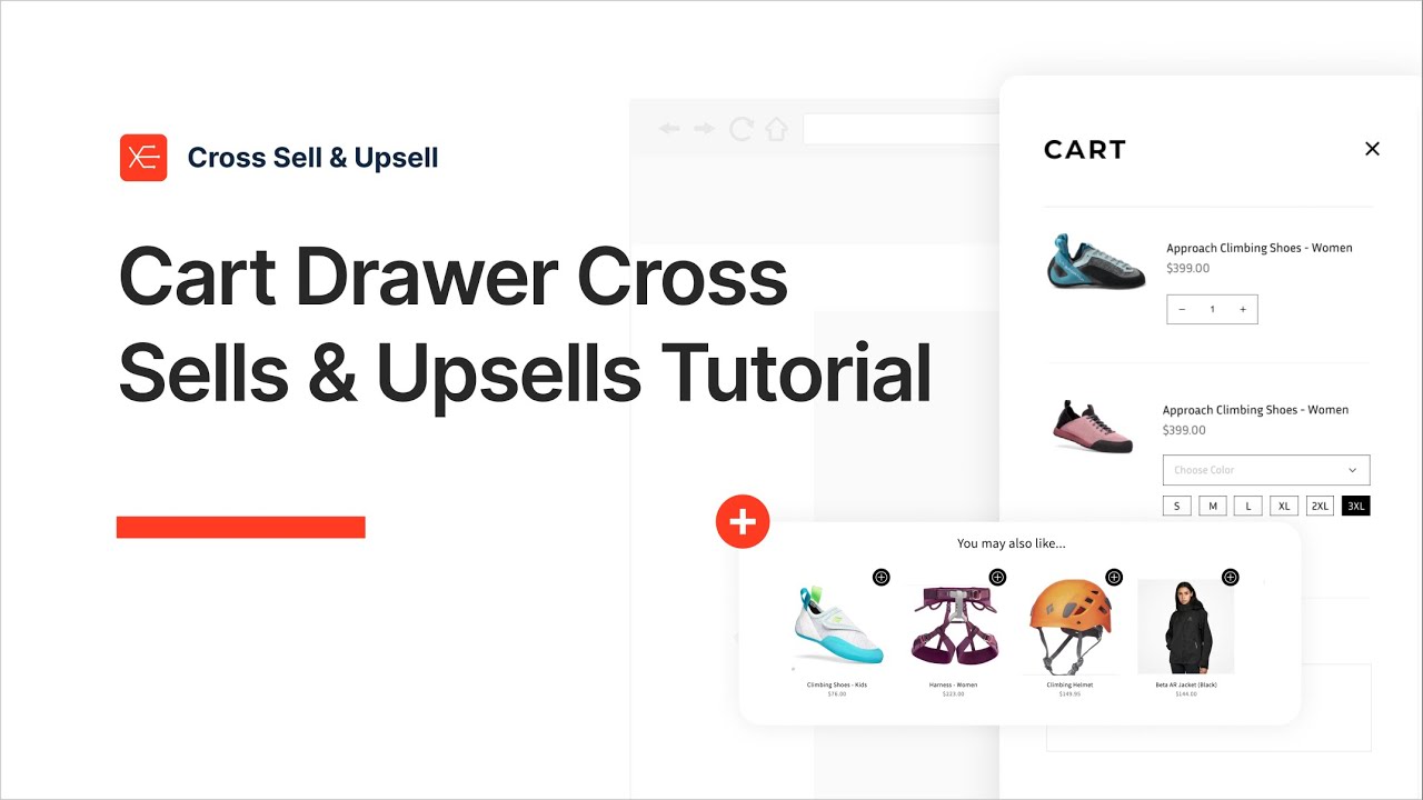 Cart Drawer (Mini-Cart) Tutorial - How to Assign Cross Sells & Upsells ...