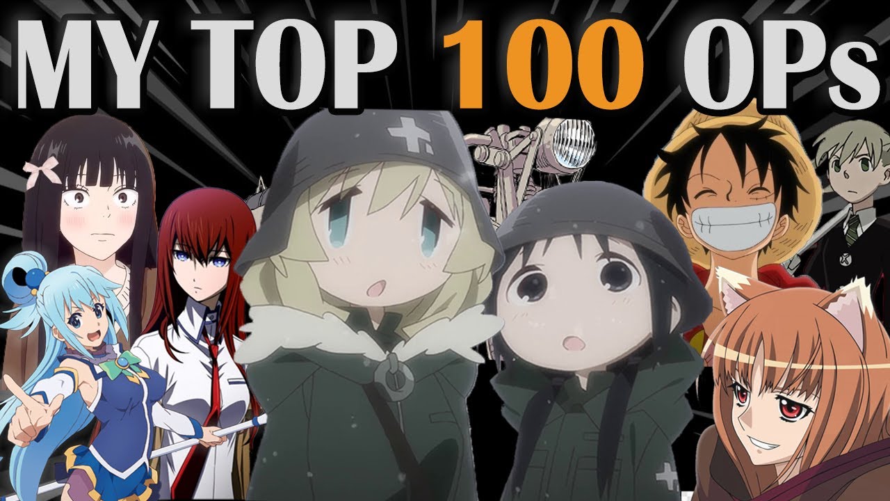 My Top 100 Anime Openings (Updated 2025) - YouTube