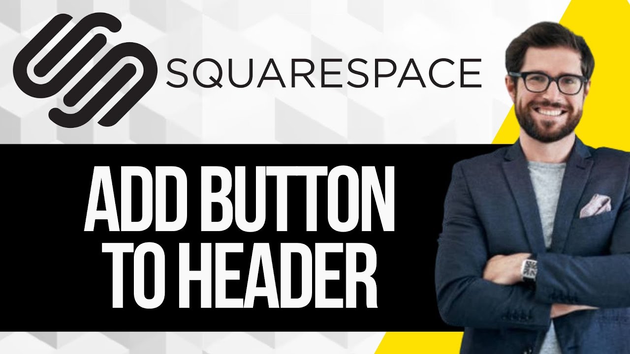 How to Add a Button to Squarespace Header - YouTube