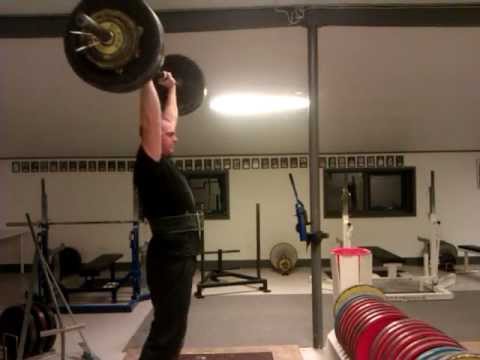 Axle press 2x95kg - YouTube