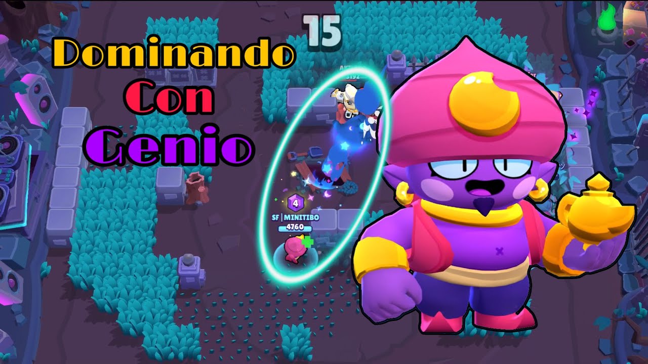 Dominando la mano de genio | Brawl stars - YouTube