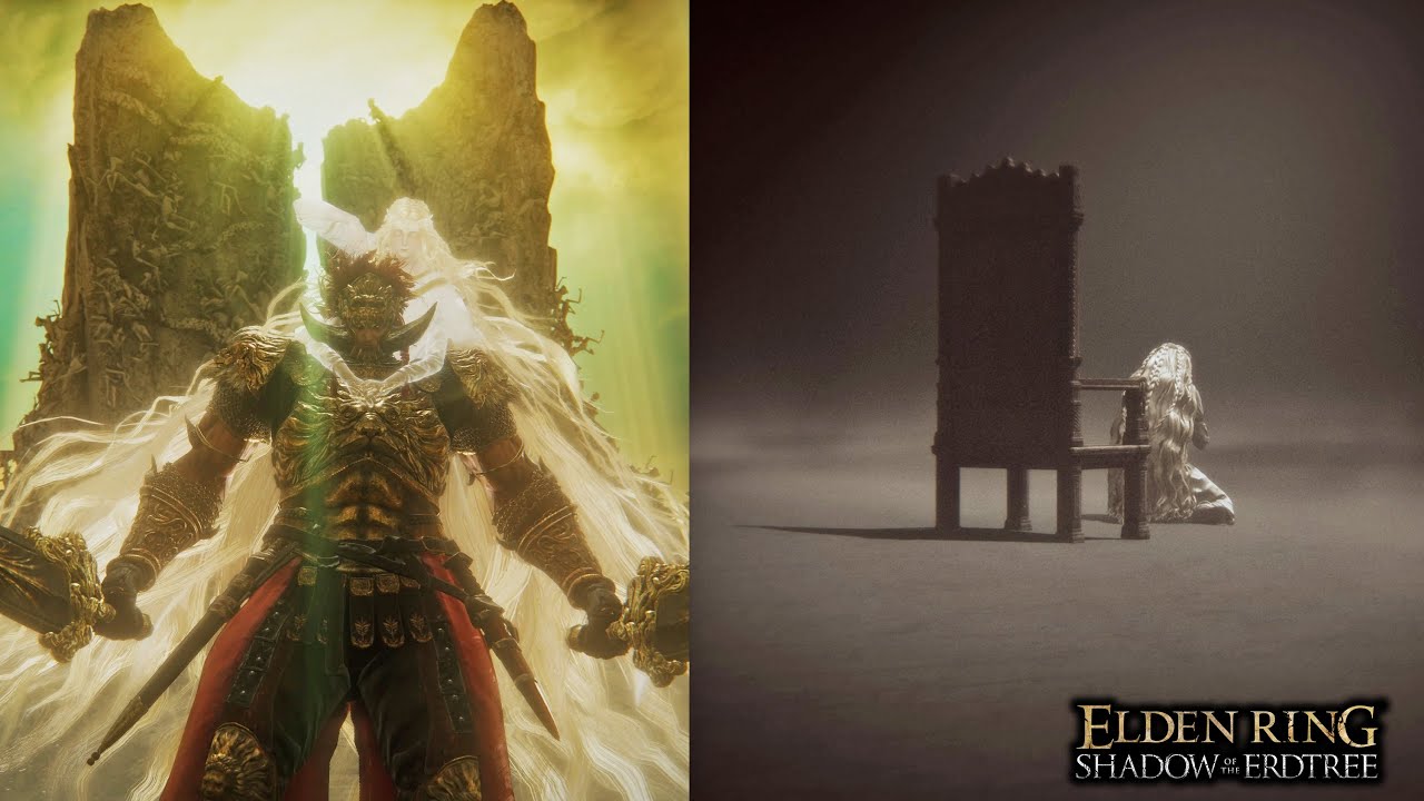 ALL FINAL CUTSCENES in Elden Ring Shadow of the Erdtree DLC (RADAHN ...