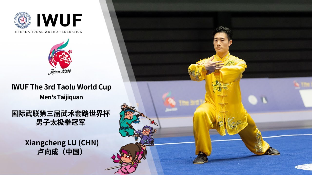 IWUF The 3rd Taolu World Cup Men's Taijiquan Gold Medalist Performance ...