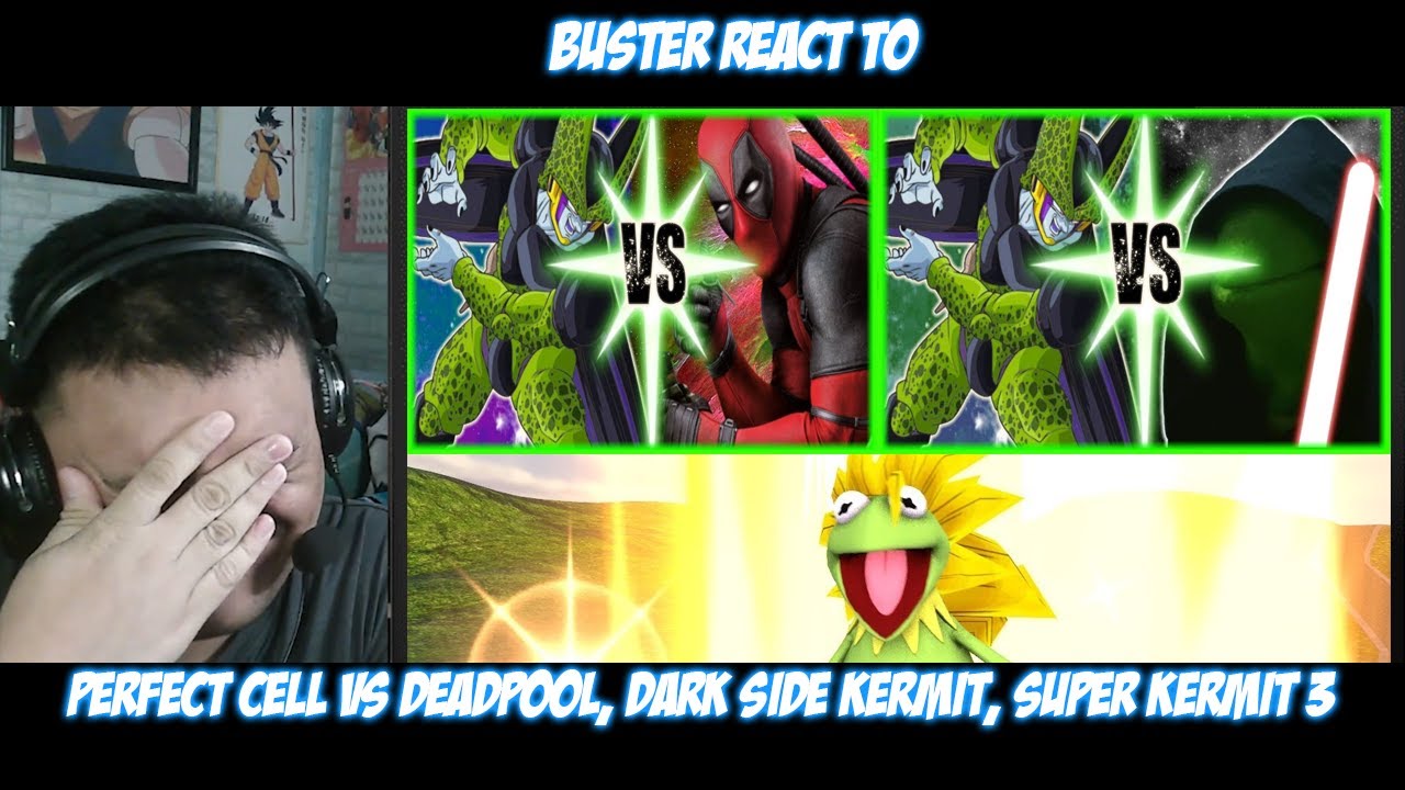 Buster Reaction to @DevilArtemis | Perfect Cell VS Deadpool, Dark Side ...
