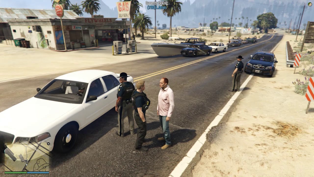 Ocean Bay RP #3 cop (FiveM) - YouTube