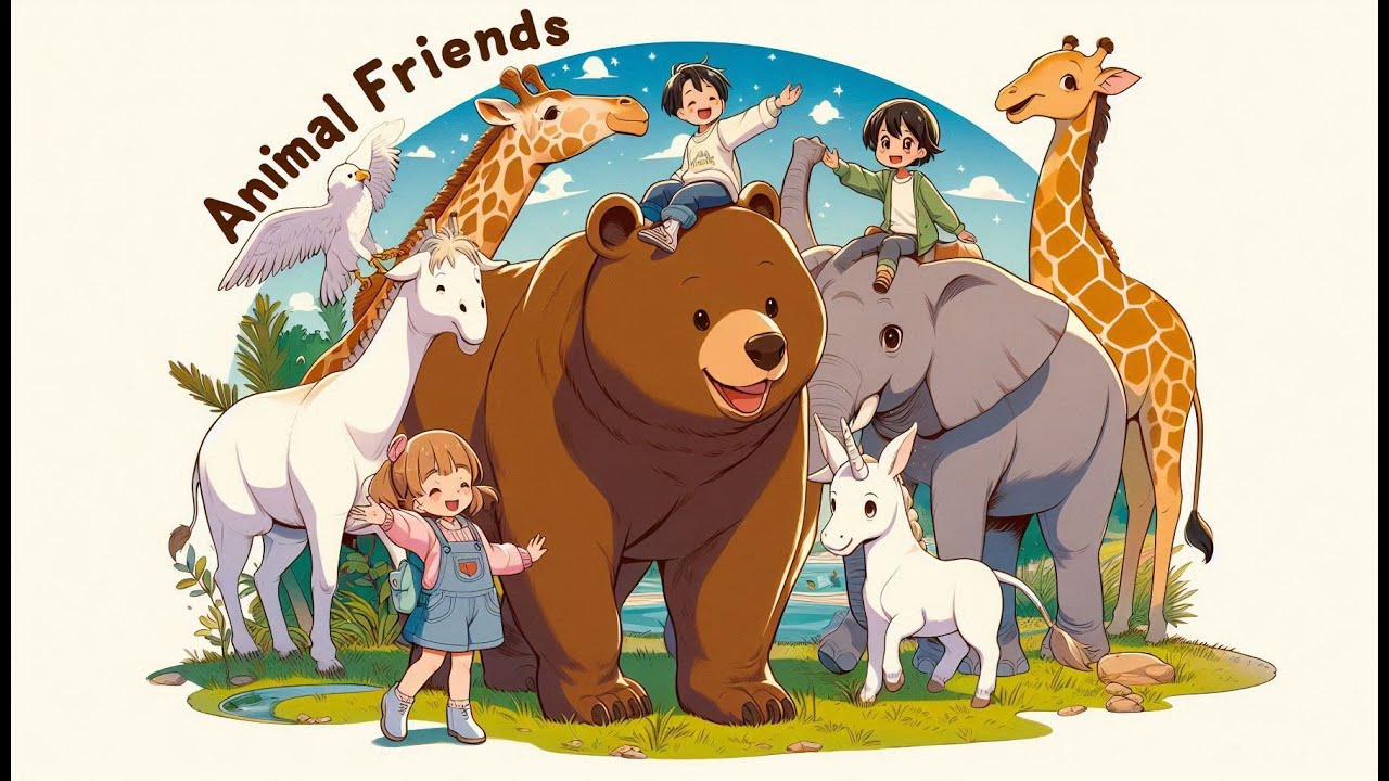 Animal friends | Animal Song for Kids | Wild Animal Song | Learn & Sing ...