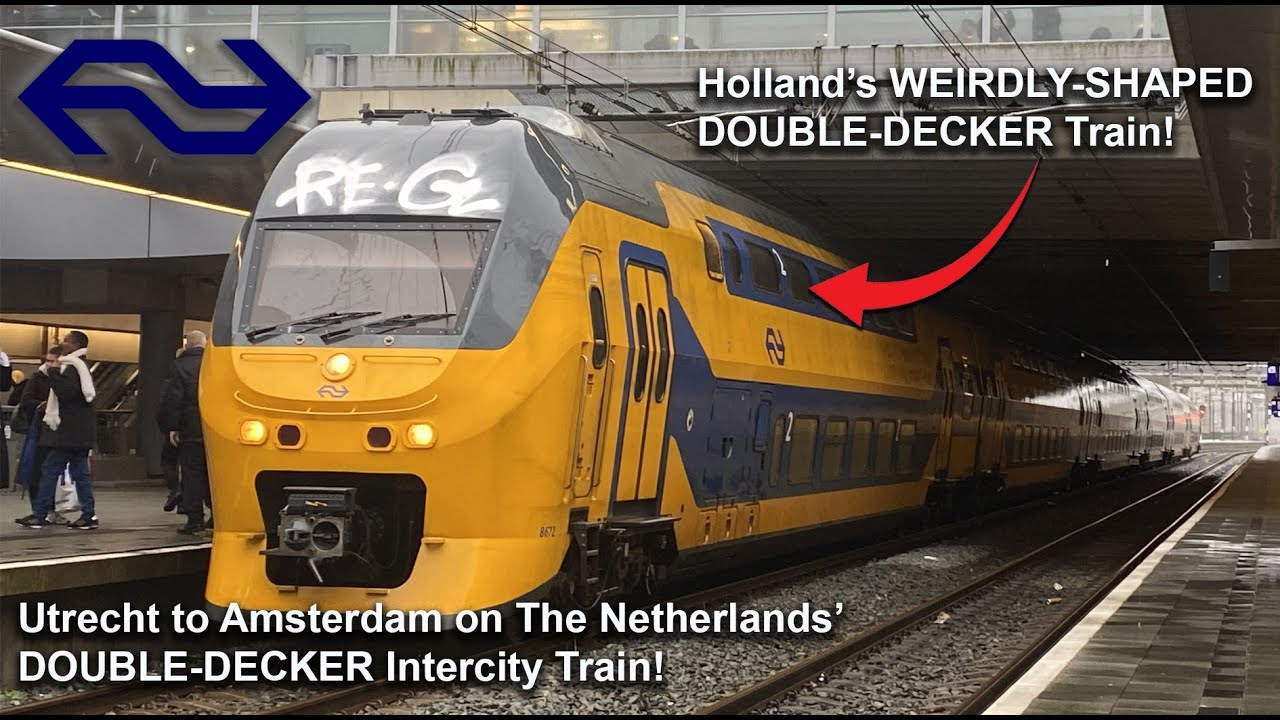 The Netherlands’ WEIRDLY-SHAPED Double-Decker Intercity Train, The NS ...