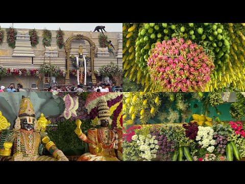Tirumala Temple Special Flower Decoration For Vaikunta Ekadasi Festival